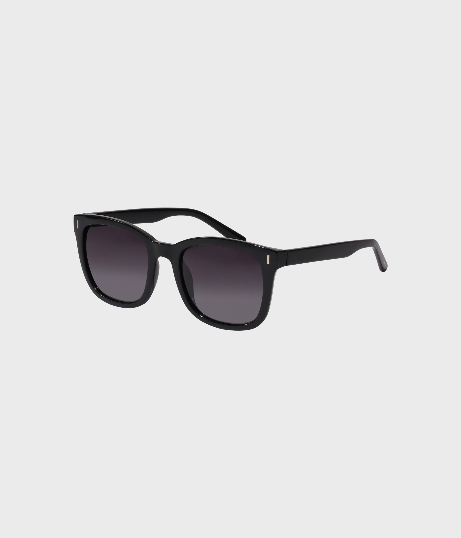 KATYA Recycled Iconic Retro Sunglasses Black (Black)