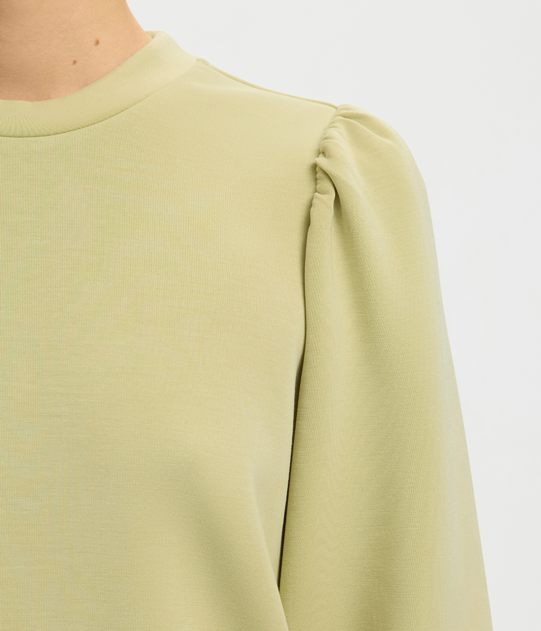 SLFTENNY 3/4 SWEAT TOP NOOS. (Lint)